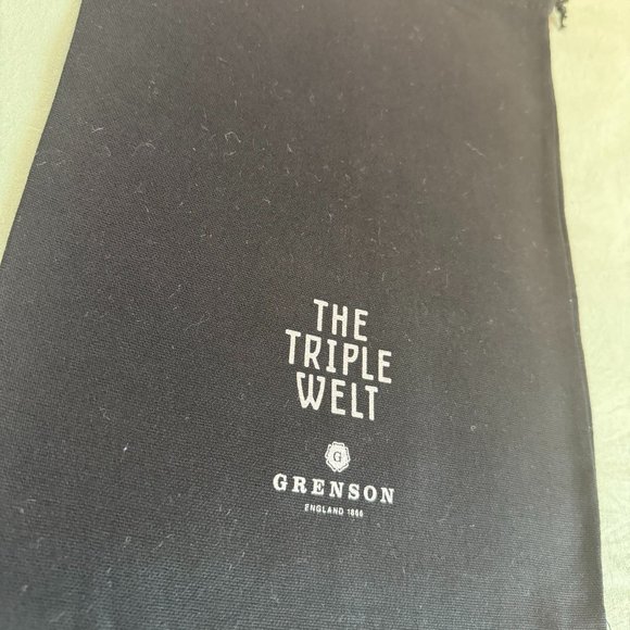 Grenson | Accessories | Grenson The Triple Welt Black Dust Bag 45in X ...